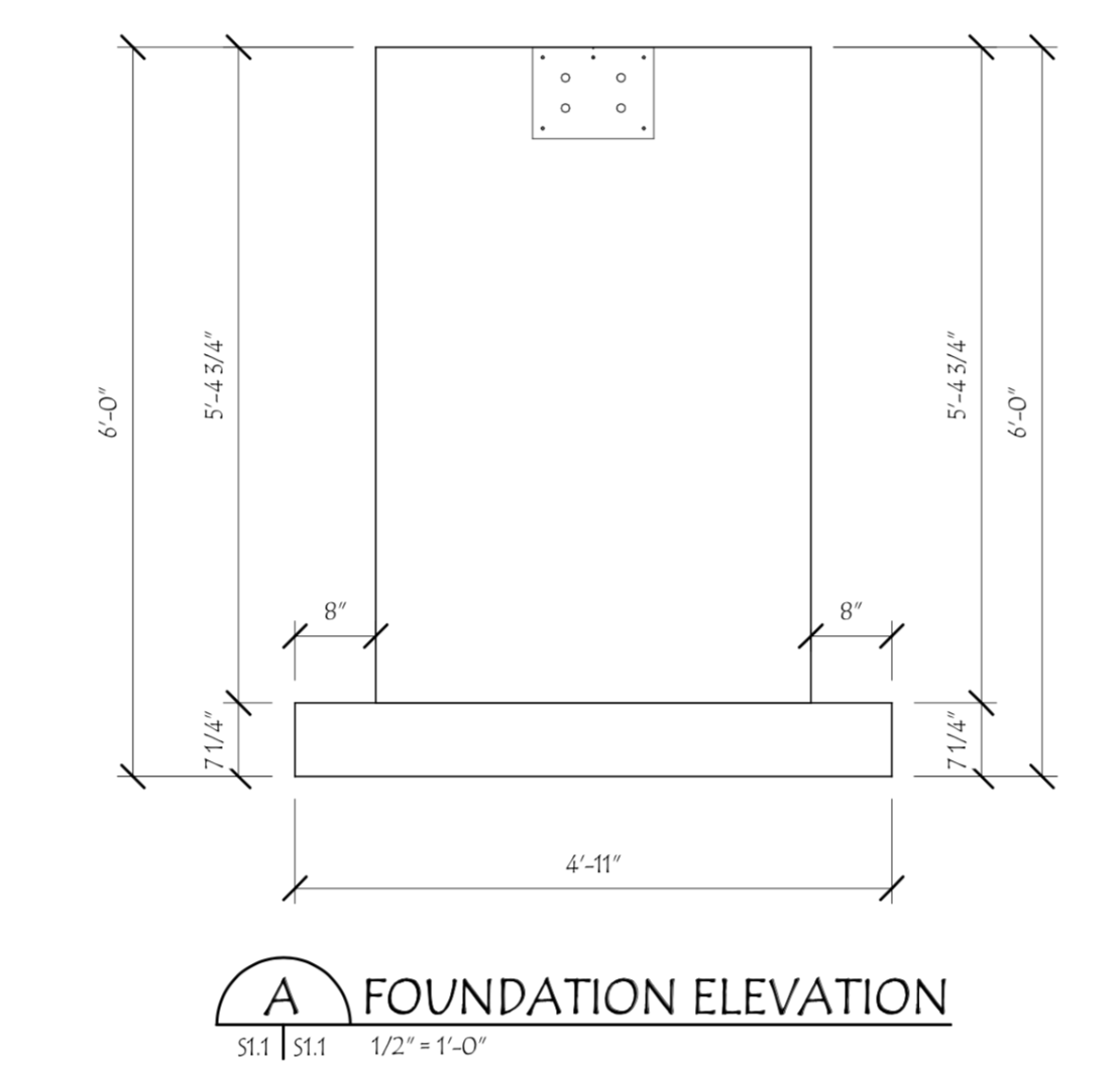Patented EM-BOLT Boltable Concrete Embed Plate Structural Load Test to ...