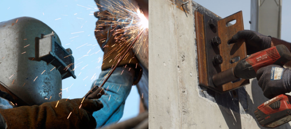 EM-Bolt Boltable Embedded Plate Installation Details